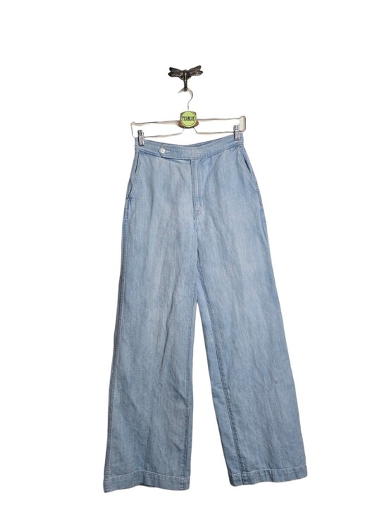 Polo Ralph Lauren | Jeans | Polo Ralph Lauren Chambray Linen Blend Wide ...